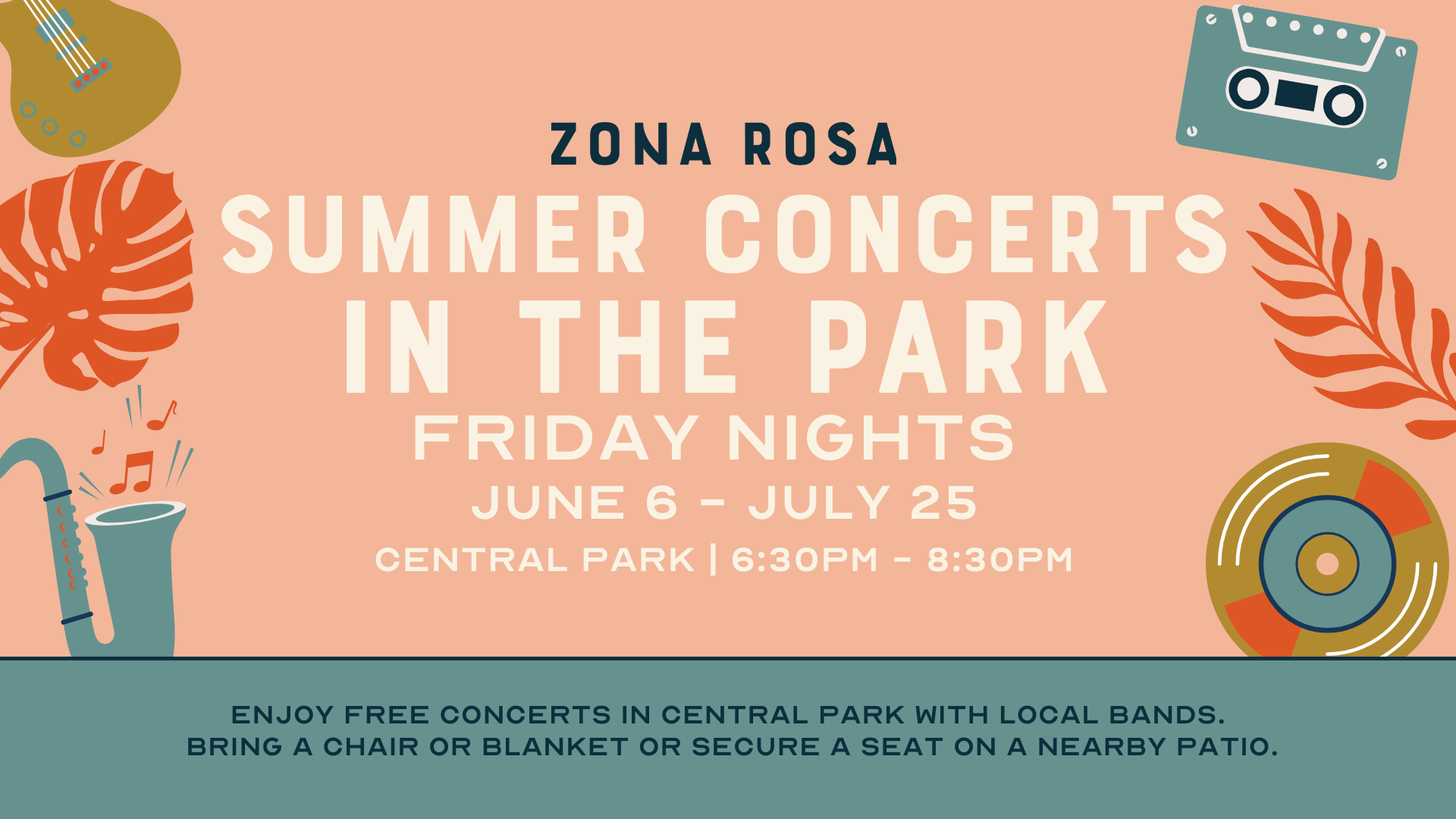 Friday Summer Concerts in the Park - Zona Rosa