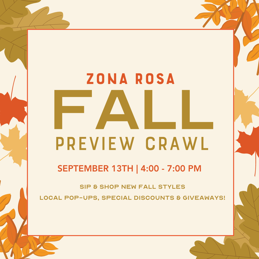 Fall Preview Shop Crawl - Zona Rosa